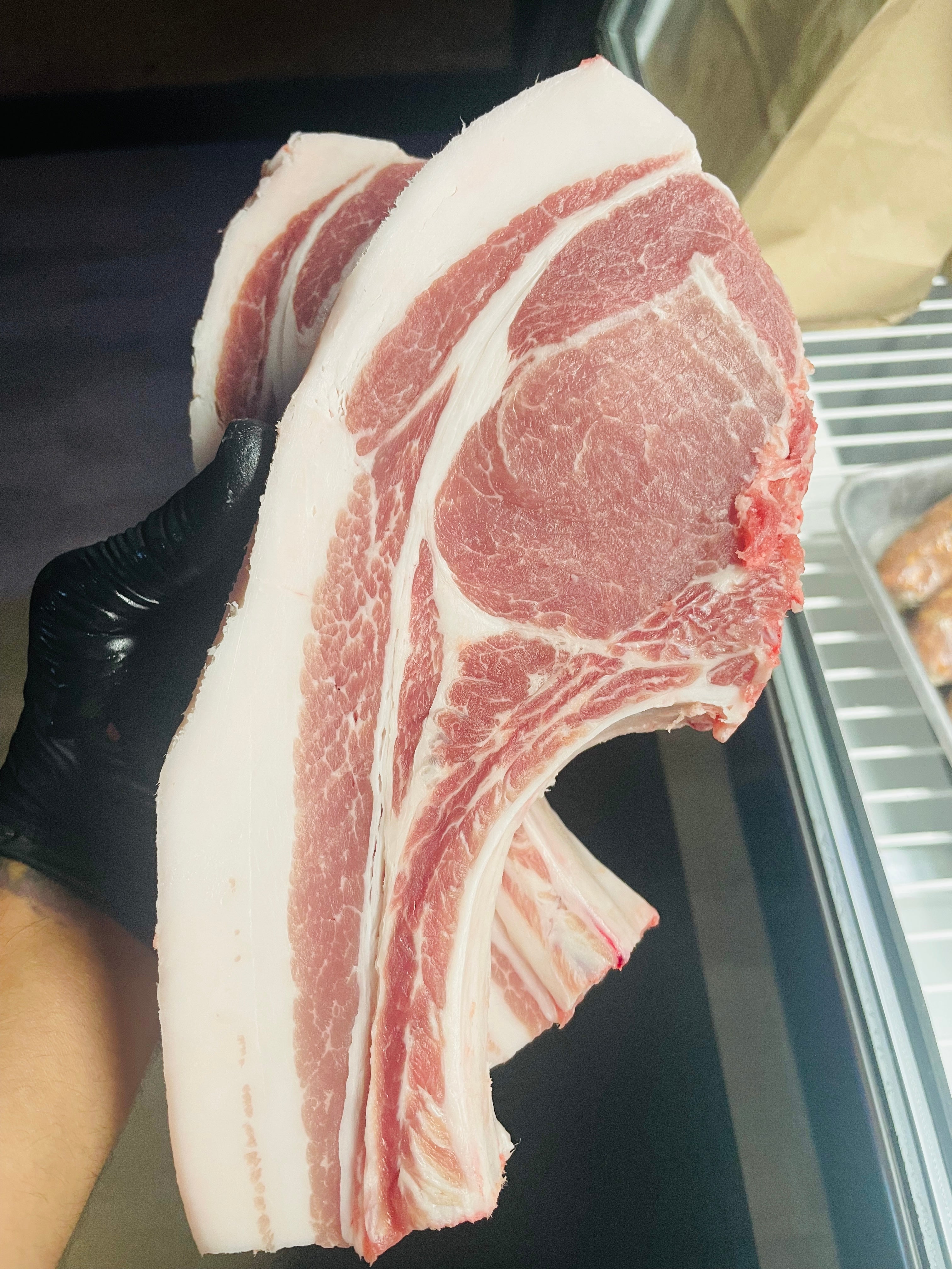 Premium Berkshire Heritage Pork Chops Rack – La Wagyeria